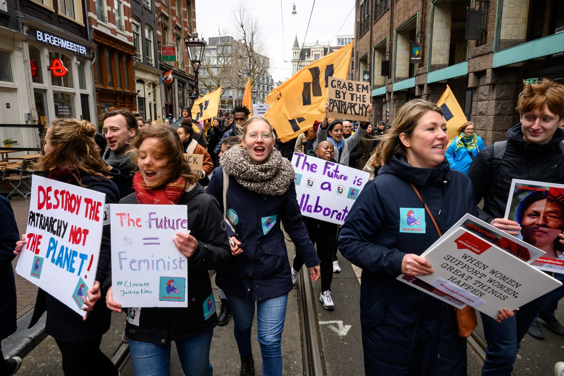 Kom naar de Feminist March - ActionAid Nederland